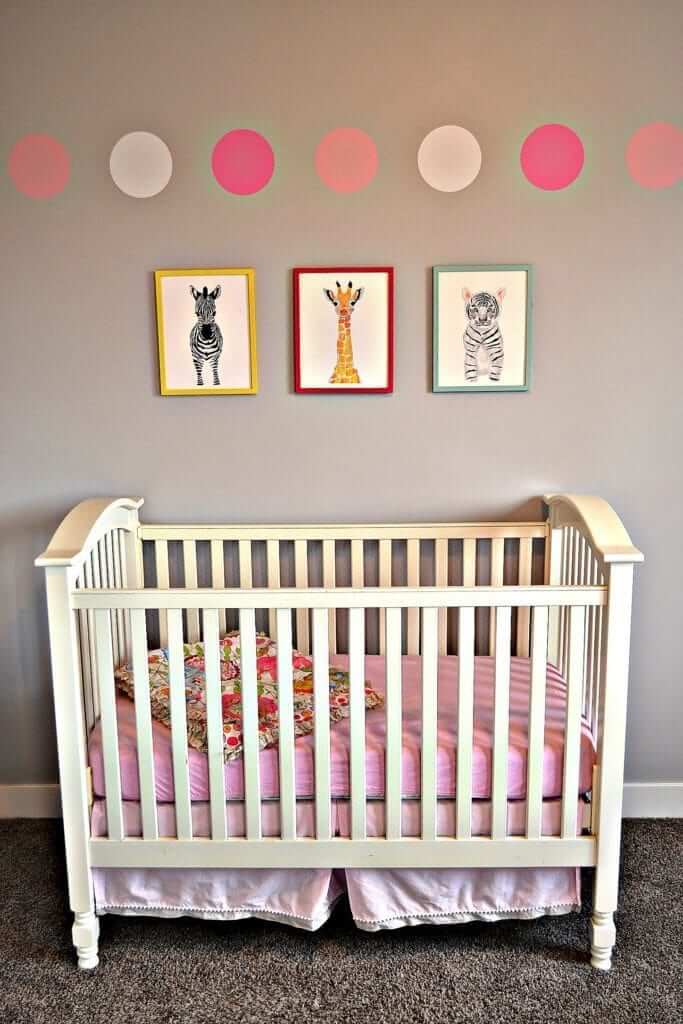 Baby Girl Nursery Wall Art Lou Lou Girls