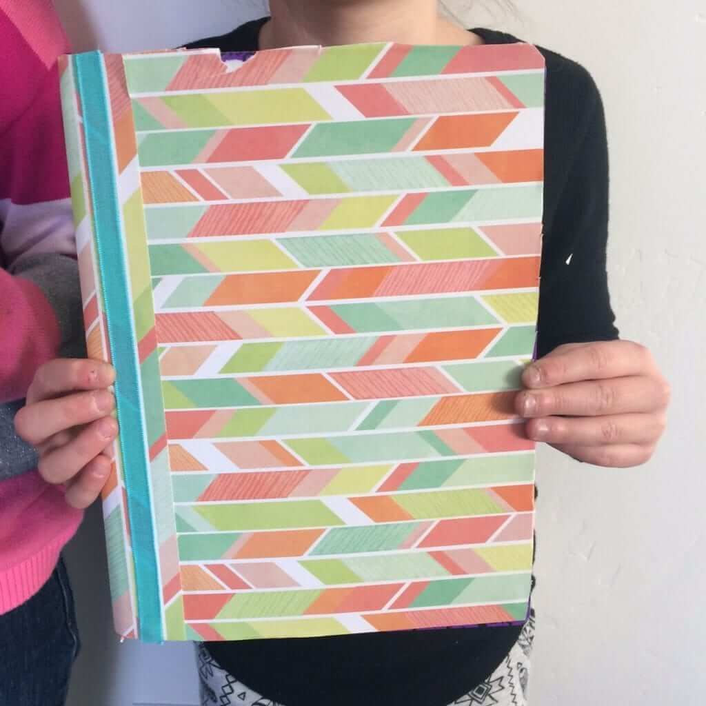 DIY Journal Activity Days Craft - Lou Lou Girls