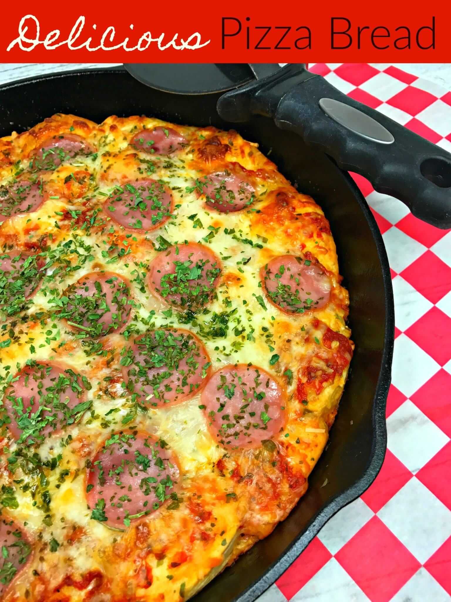 Delicious Pizza Bread - Lou Lou Girls