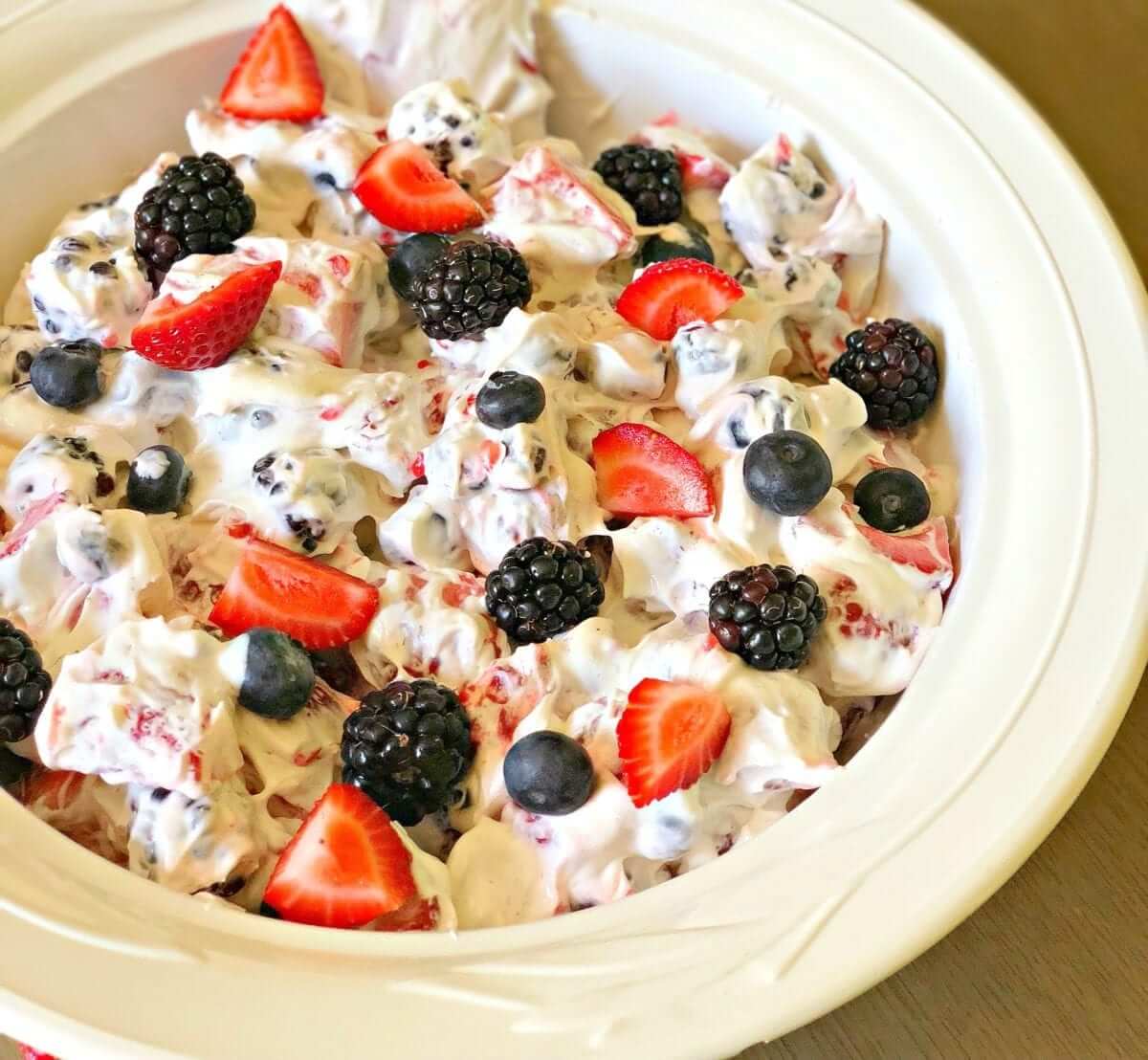 Easy Very Berry Salad - Lou Lou Girls