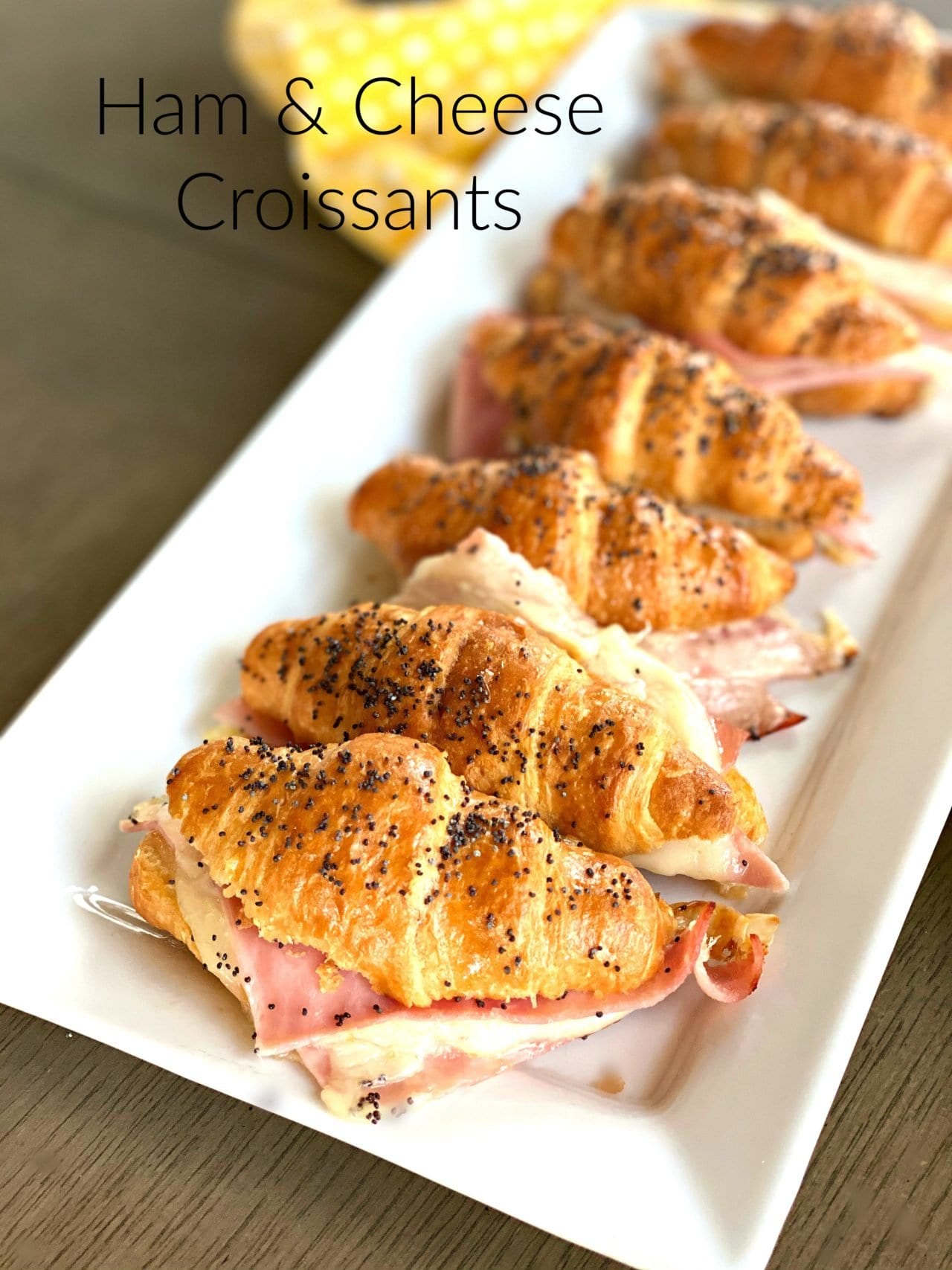 Yummy Ham and Cheese Croissants - Lou Lou Girls
