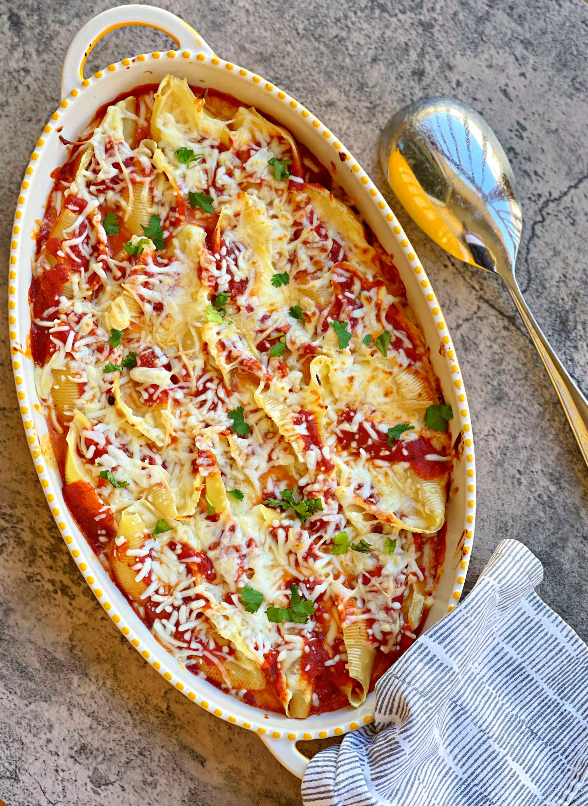 Easy Classic Stuffed Shells - Lou Lou Girls