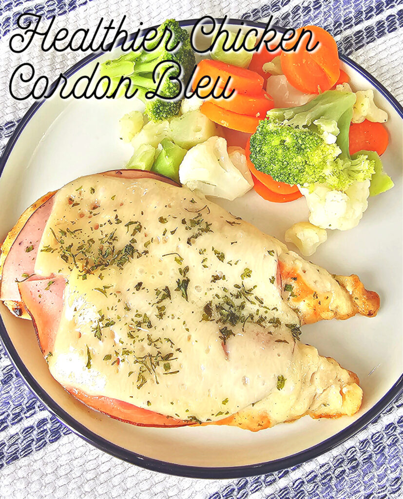 Healthier Chicken Cordon Bleu - Lou Lou Girls