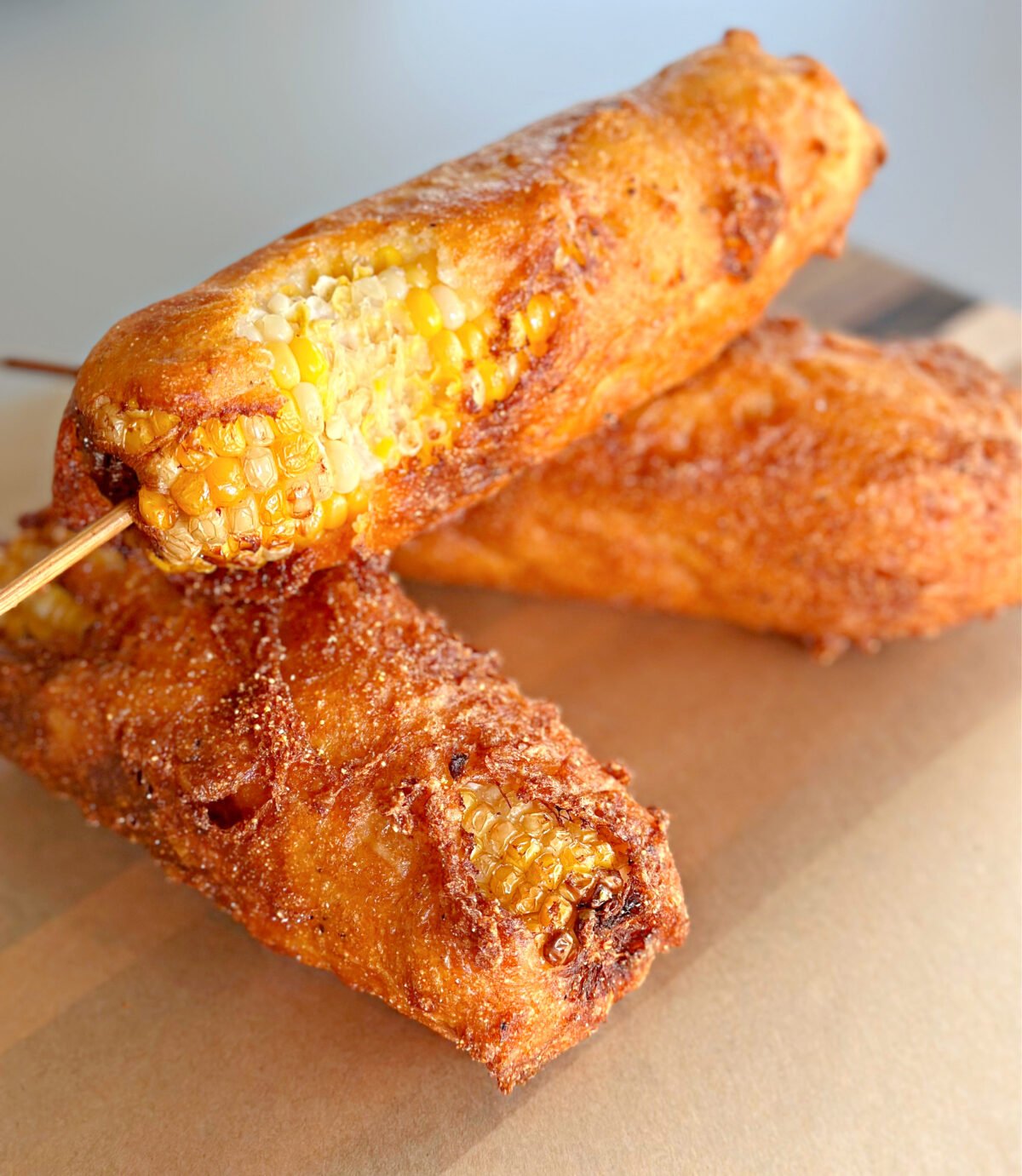 Deep Fried Corn on the Cob | Lou Lou Girls