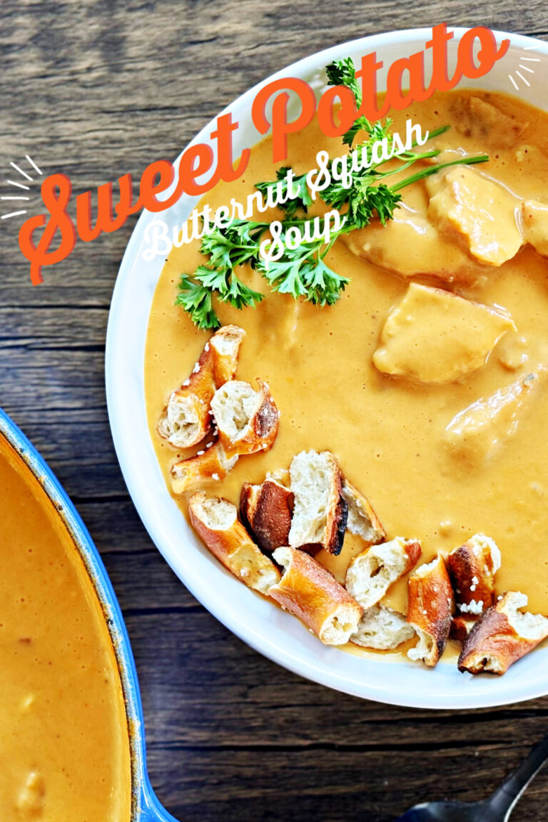 Sweet Potato and Butternut Squash Soup | Lou Lou Girls
